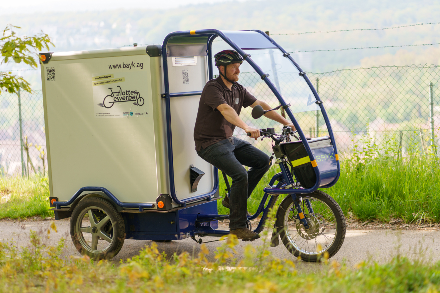 BRING jetzt auch im Einsatz in den Weinbergen bei Stuttgart - BAYK AG