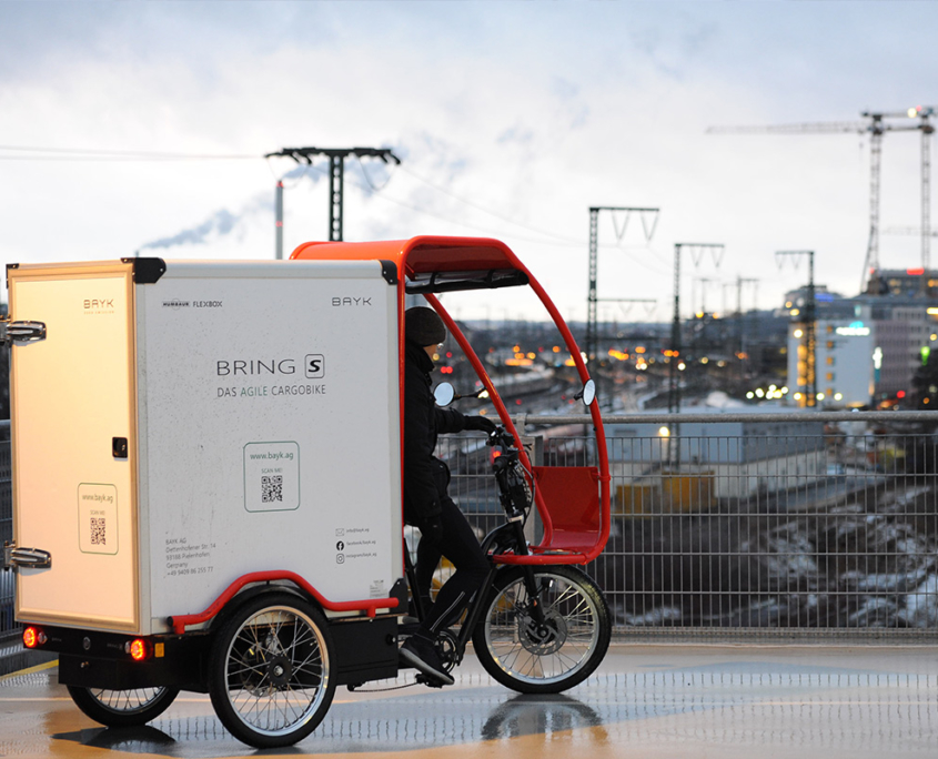 VeloBRING - THE AGILE CARGOBIKE - BAYK AG
