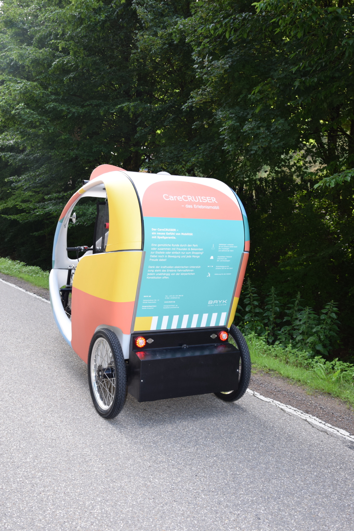 CityCRUISER - THE VELOTAXI - BAYK AG