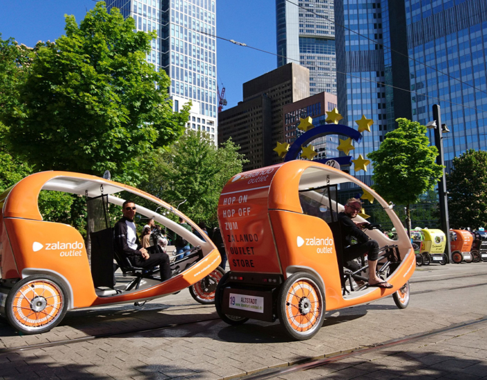 VeloTAXI city - THE ADVENTUREMOBILE - BAYK AG
