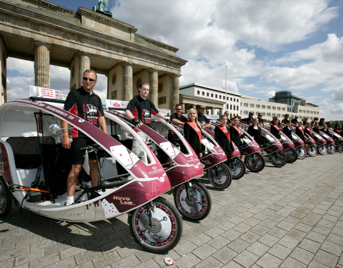 VeloTAXI city - THE ADVENTUREMOBILE - BAYK AG